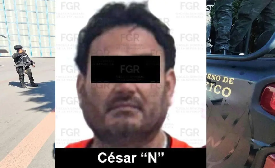 César Alejandro “N”, alias El Botox, llega al Cefereso El Altiplano
